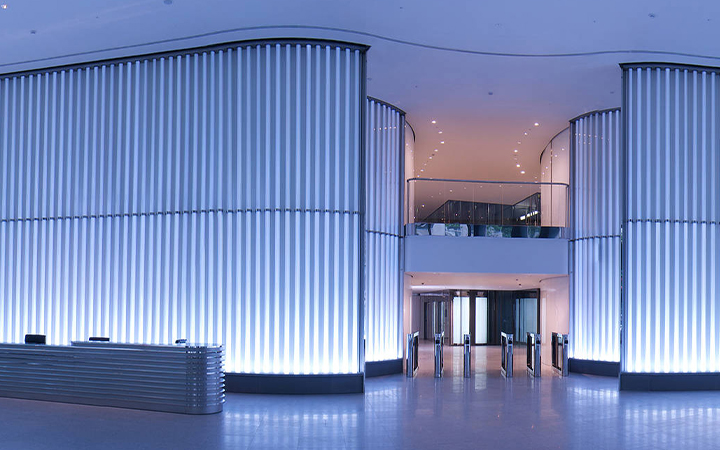 Decorative dichroic and structured glass | SCHOTT